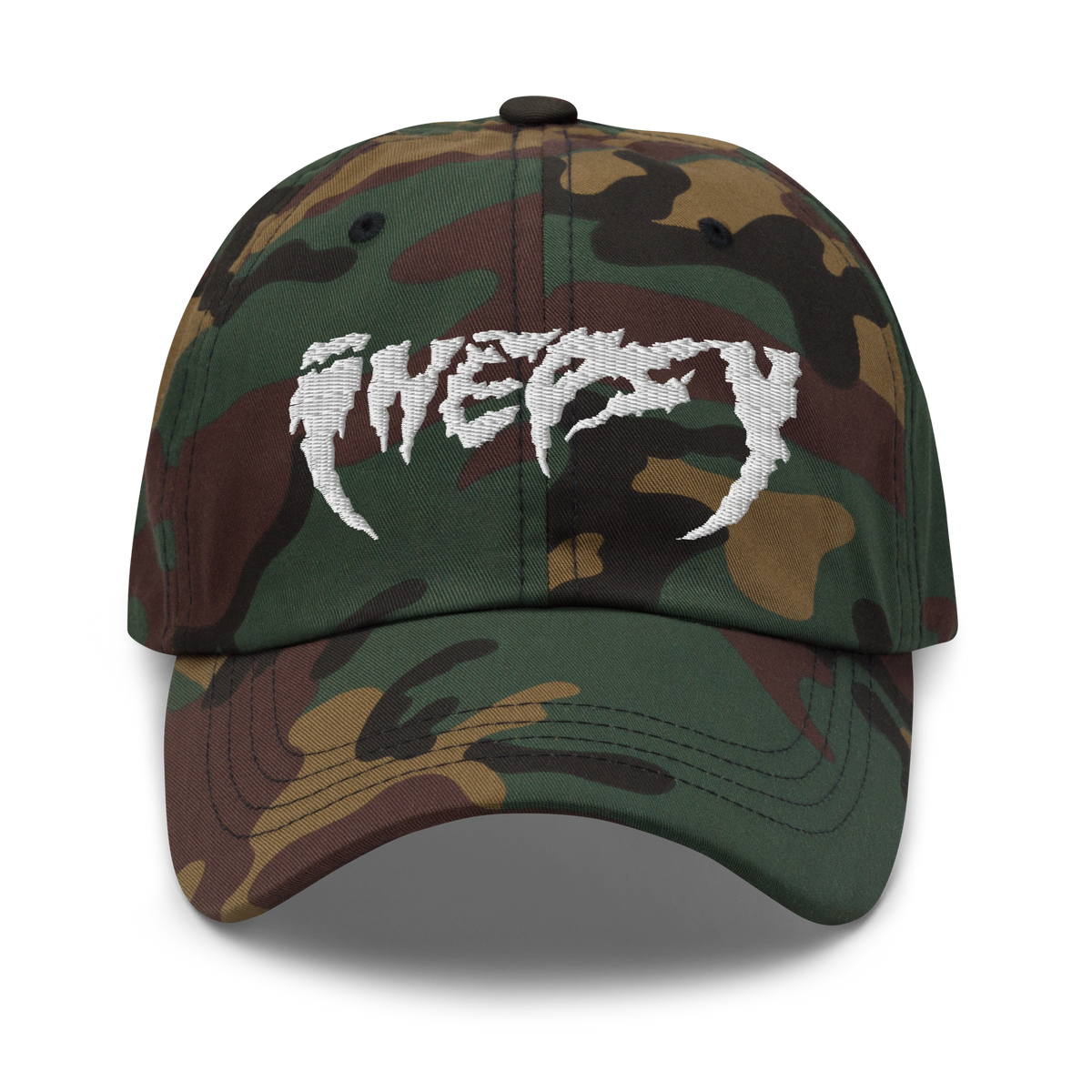 Inepsy Camo Hat – Death Rattle Market