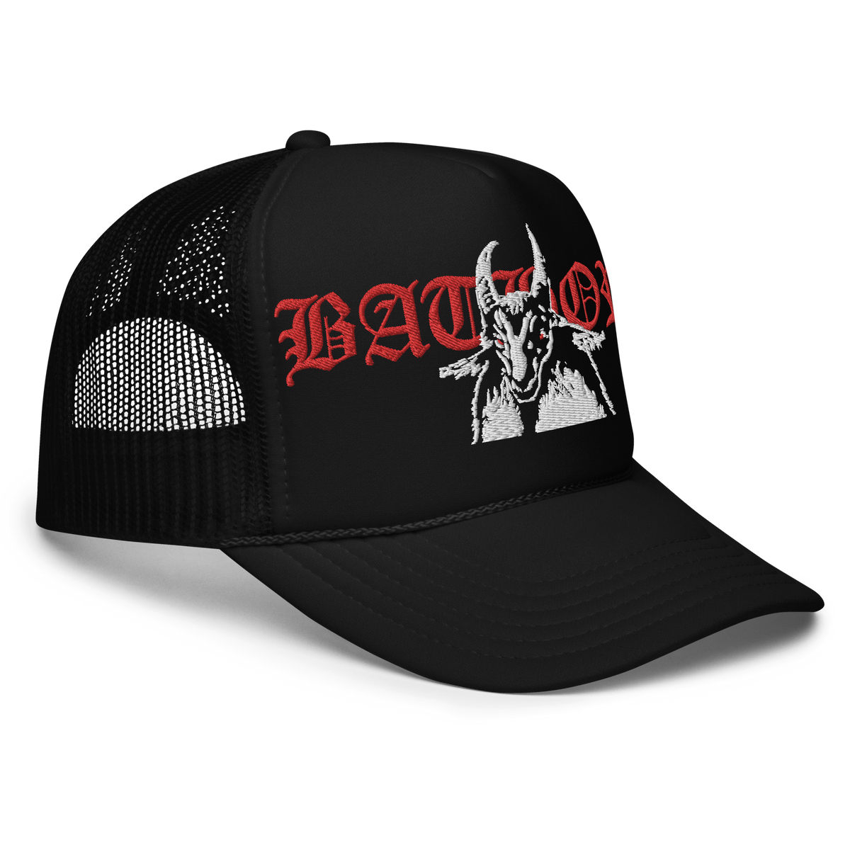 Bathory Goat Trucker Hat – Death Rattle Market